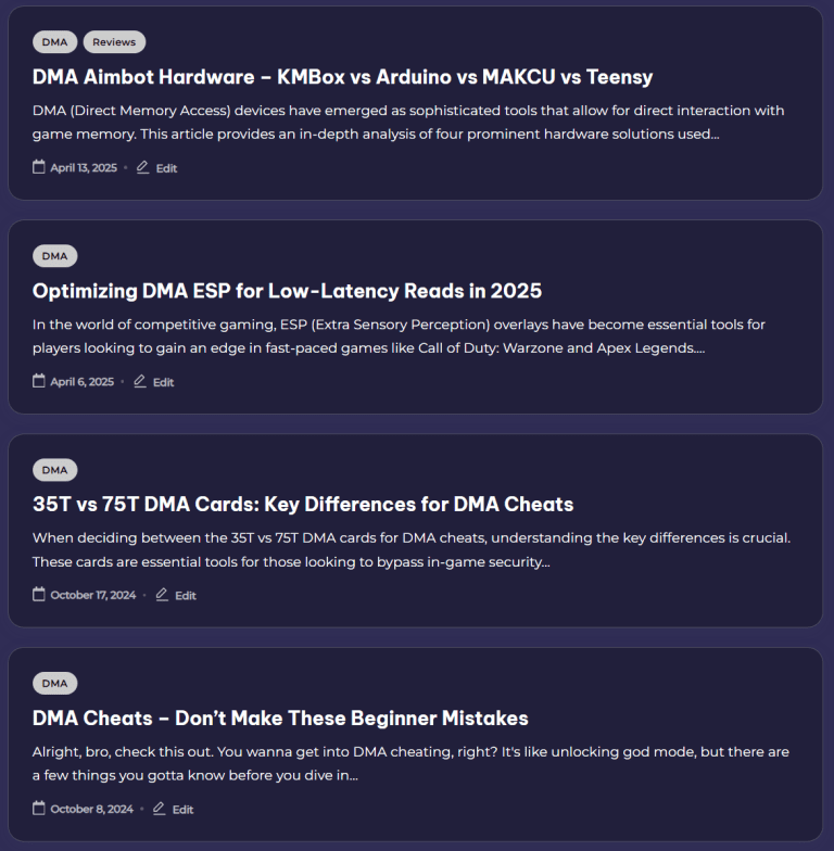 DMA Cheese - DMA Cards, DMA Cheats, DMA Firmware