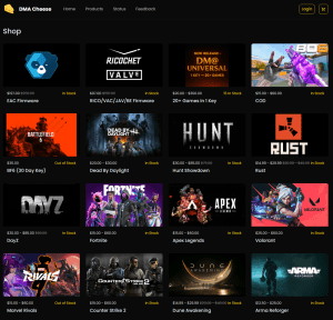 DMA Cheese - DMA Cards, DMA Cheats, DMA Firmware